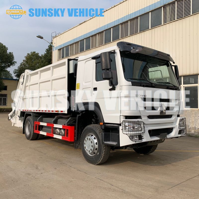 How Does Garbage Truck Compactor Work