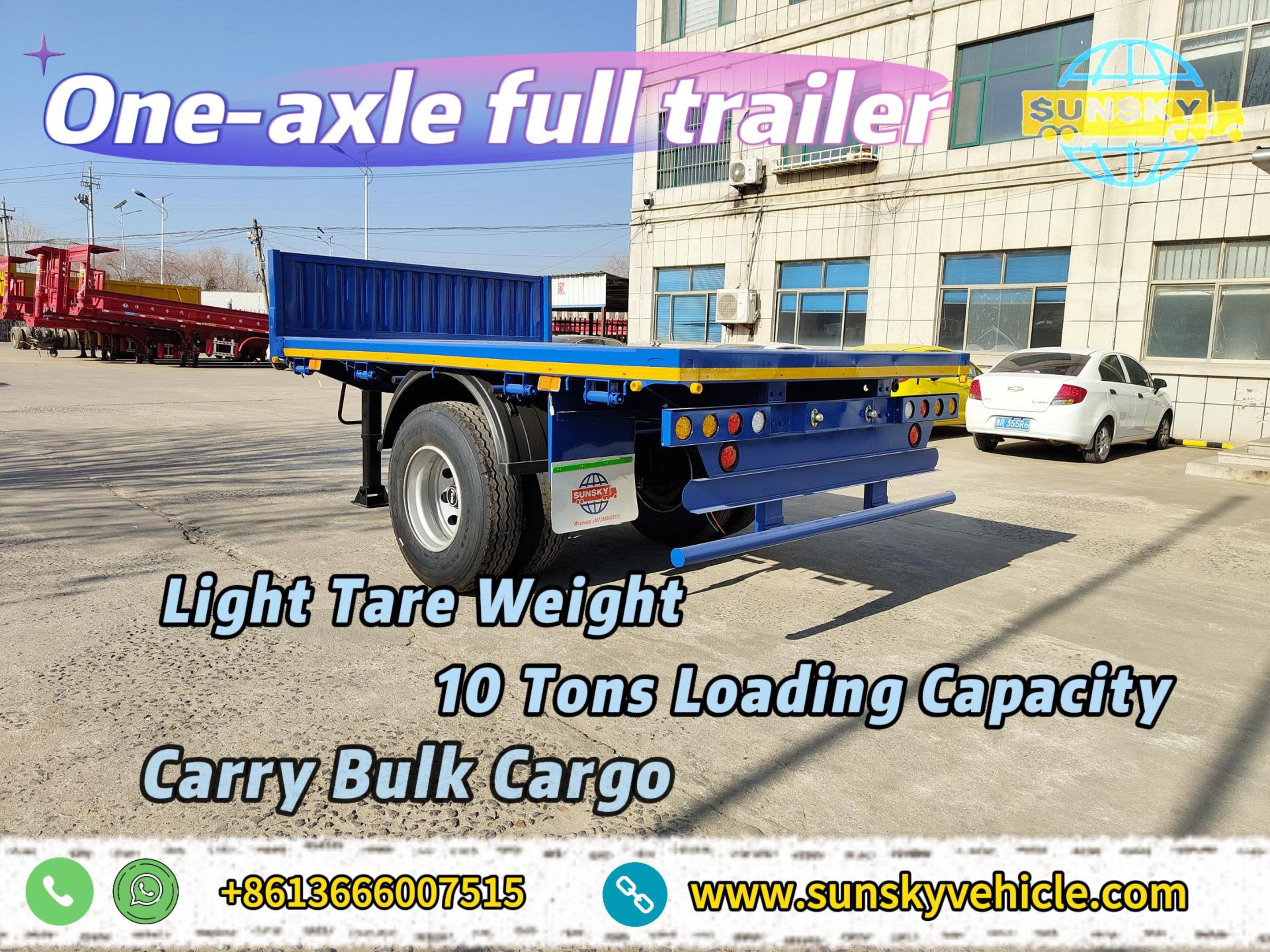 Compare The Characteristics And Applications of Full Trailer and Semi ...